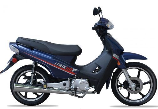 YUMBO MAX F 110 cc AZUL + CASCO DE REGALO Motos Pollerita