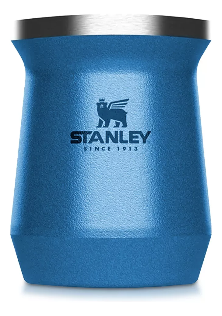 STANLEY Mate Acero Inox 8 Oz Color Azul Petróleo Hogar Bazar Mates