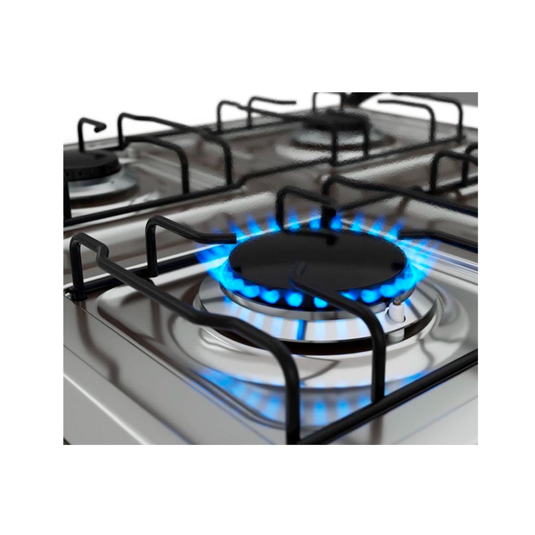 TEM Cocina a gas Isabella Plus con Grill 4H B NEGRA Electrodomésticos ...