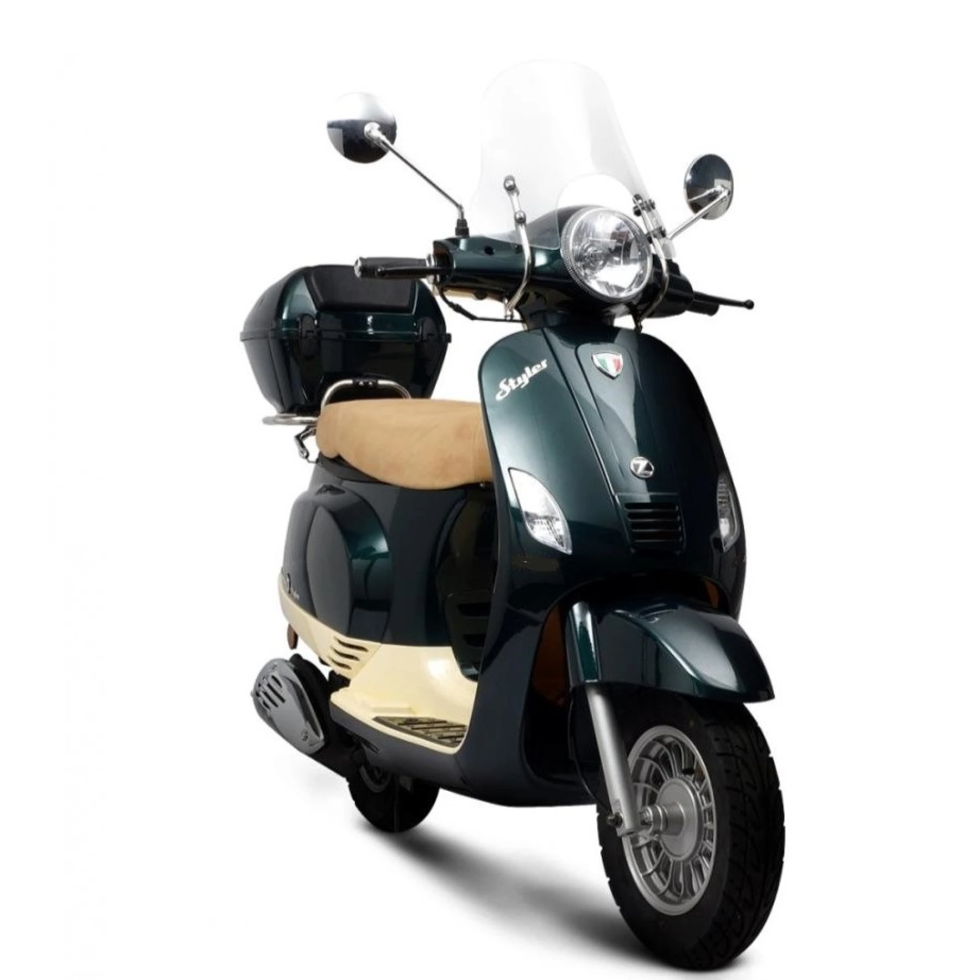ZANELLA STYLER 125 CC Z3 EXCLUSIVE VERDE Motos Scooter