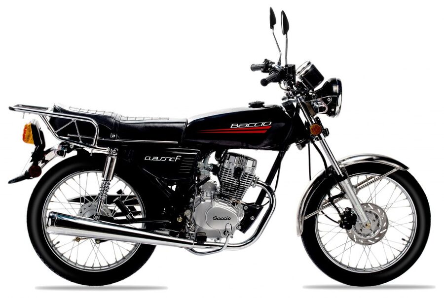 BACCIO CLASSIC FL 125 cc NEGRO BCLASFL125 + CASCO DE REGALO Motos Calle